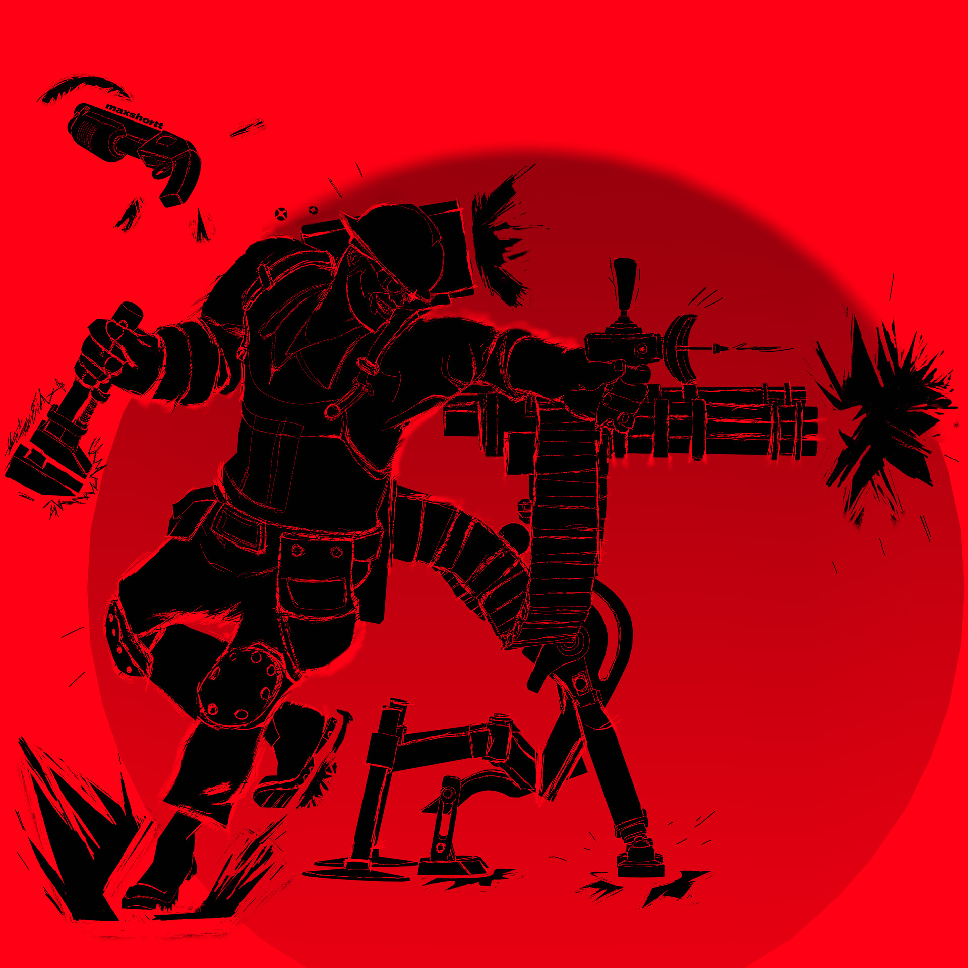 Max Shortt - ULTRAKILL-INSPIRED TF2 ARTS