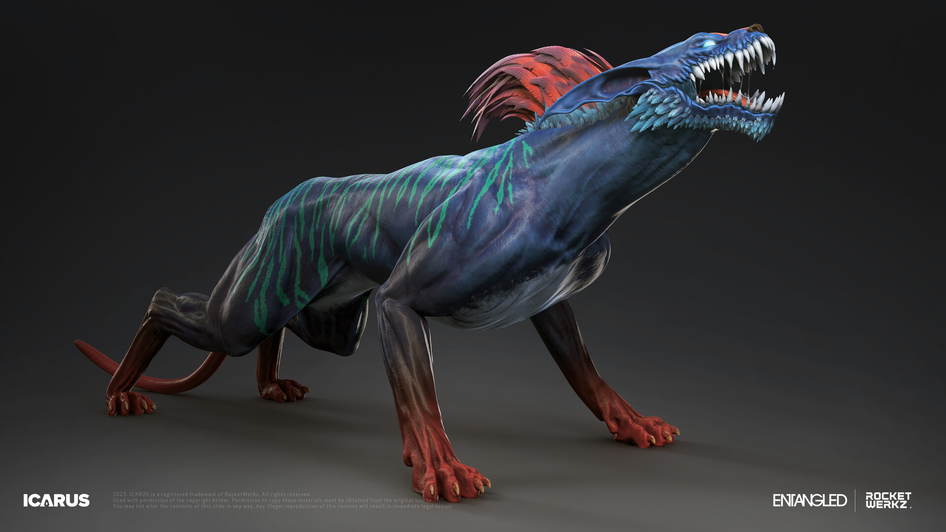 ENTANGLED Studio - 3D Creature Model for ICARUS