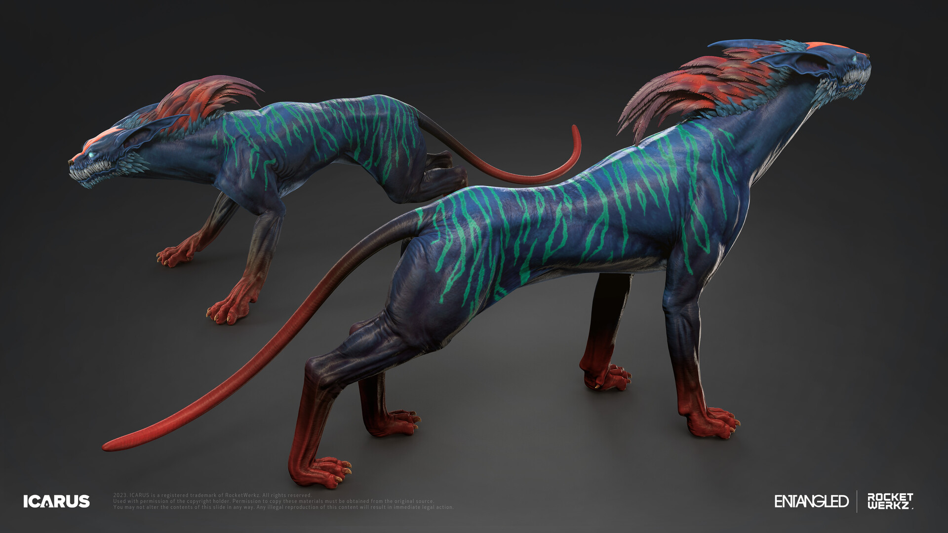 ENTANGLED Studio - 3D Creature Model for ICARUS