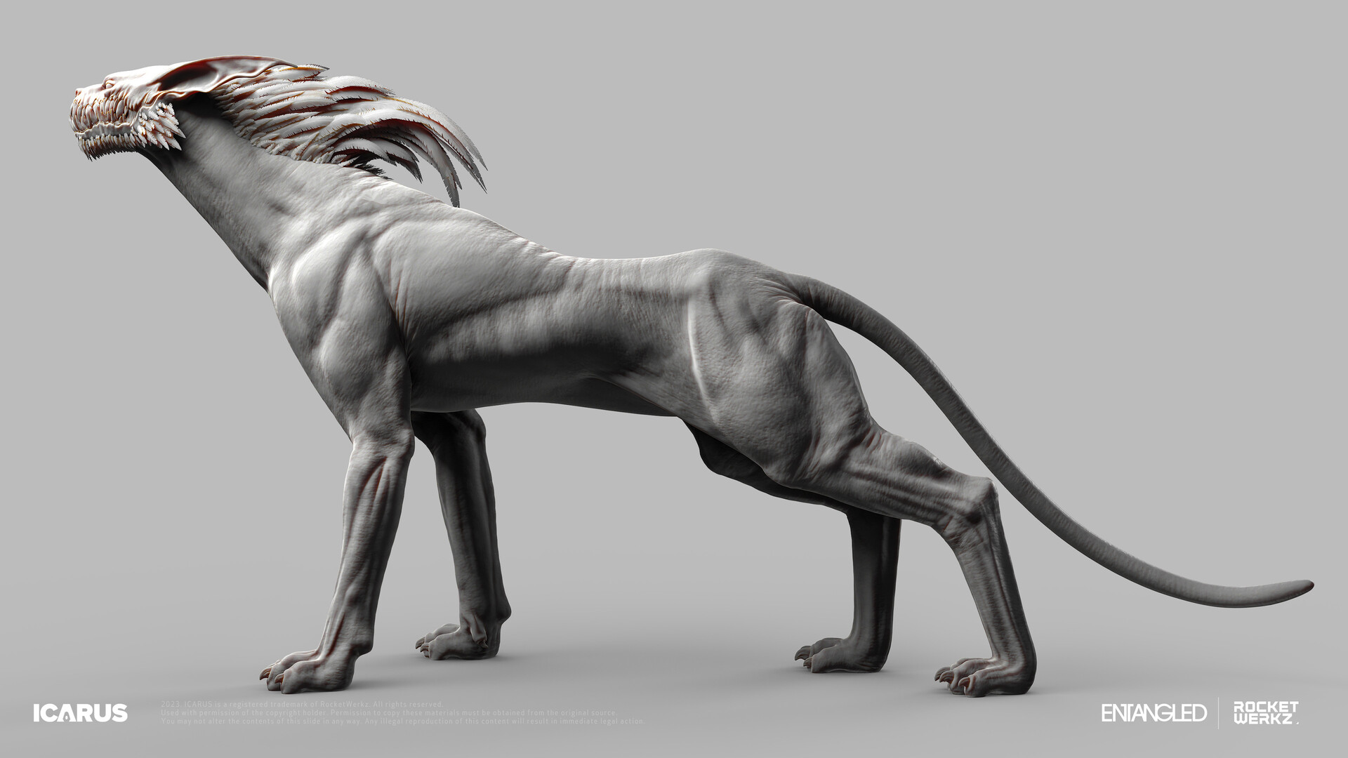 ENTANGLED Studio - 3D Creature Model for ICARUS
