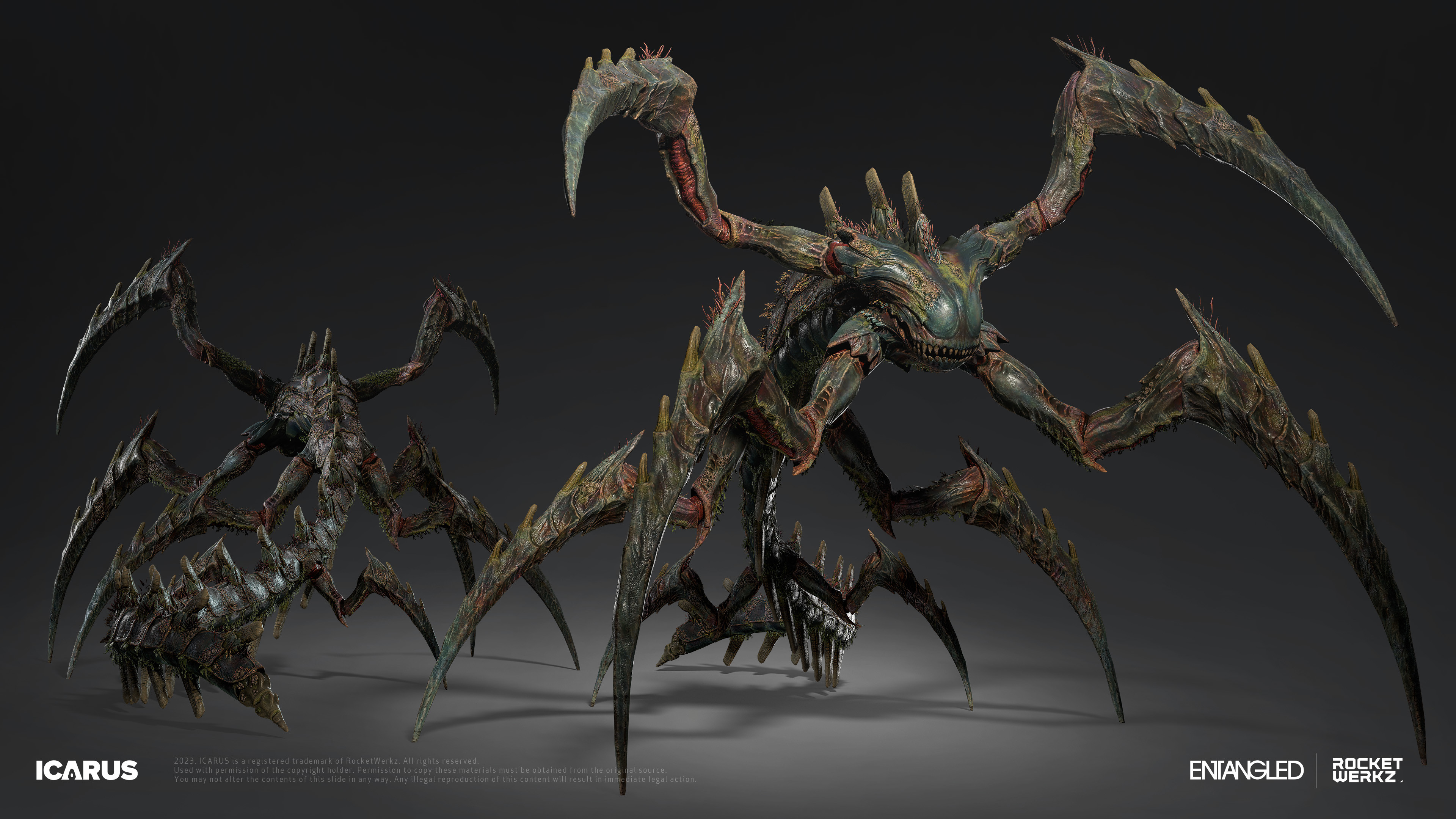 ENTANGLED Studio - 3D Creature Model for ICARUS