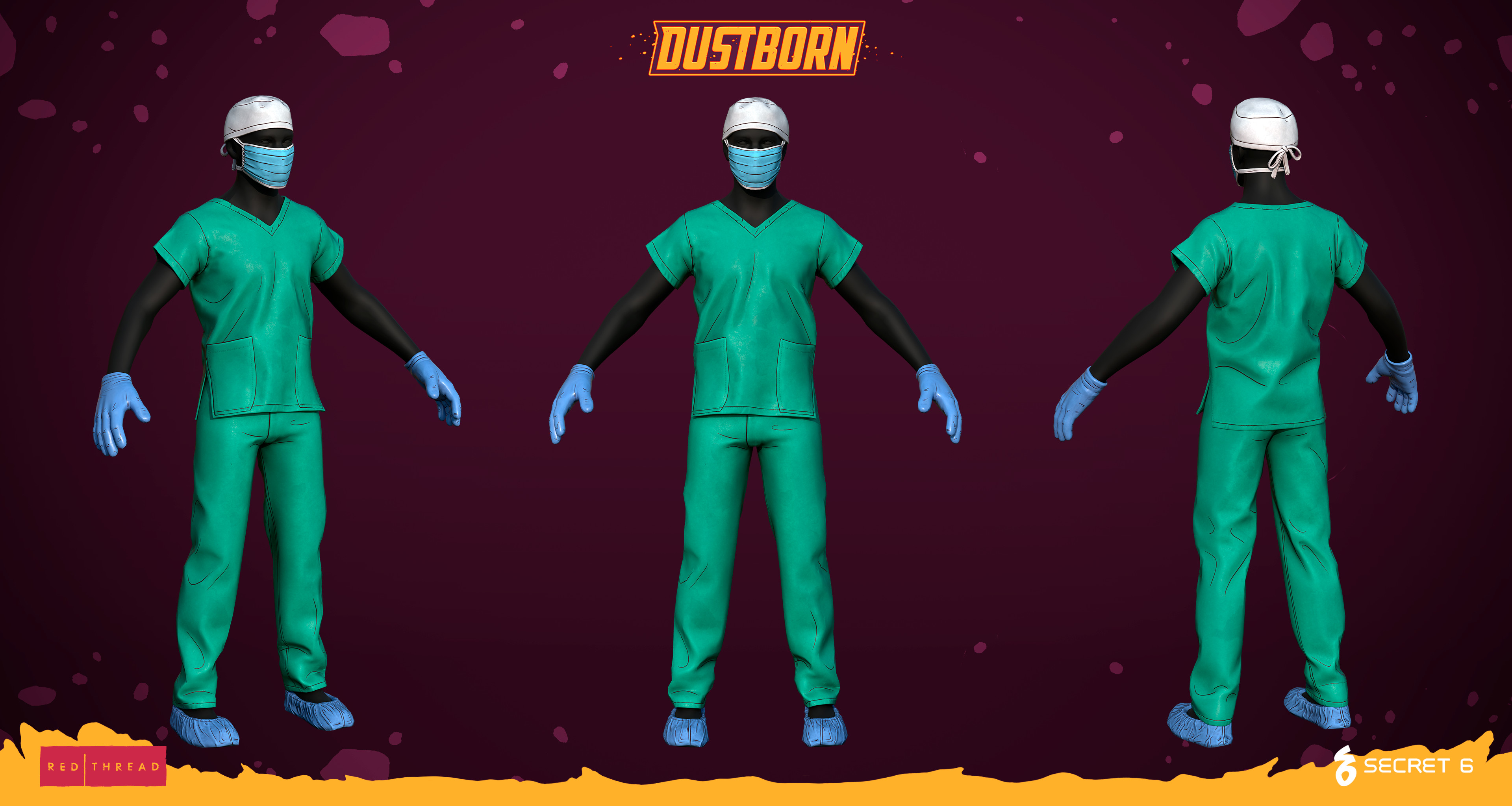 Secret 6 - Male Hospital Outfit