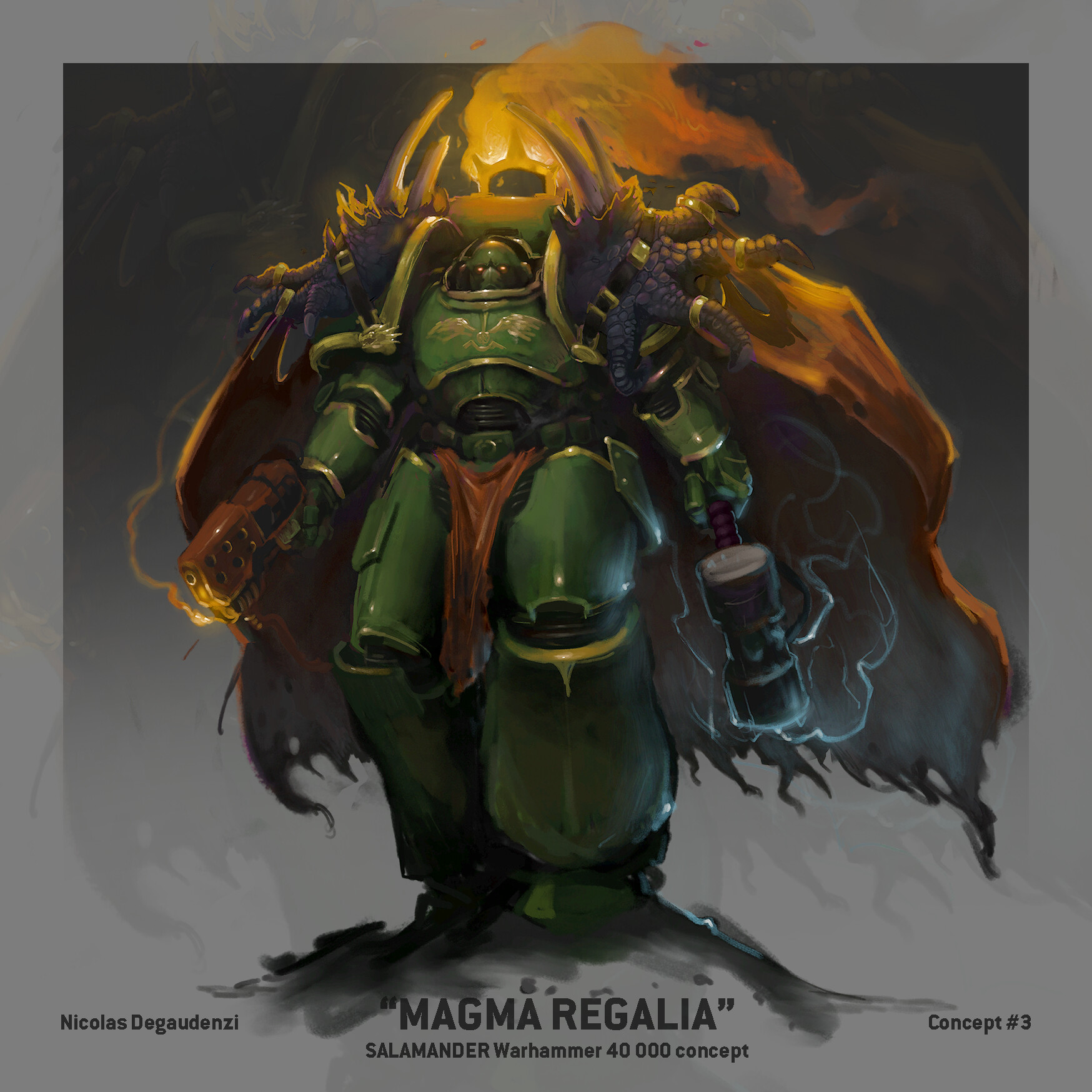 salamanders 40k cute