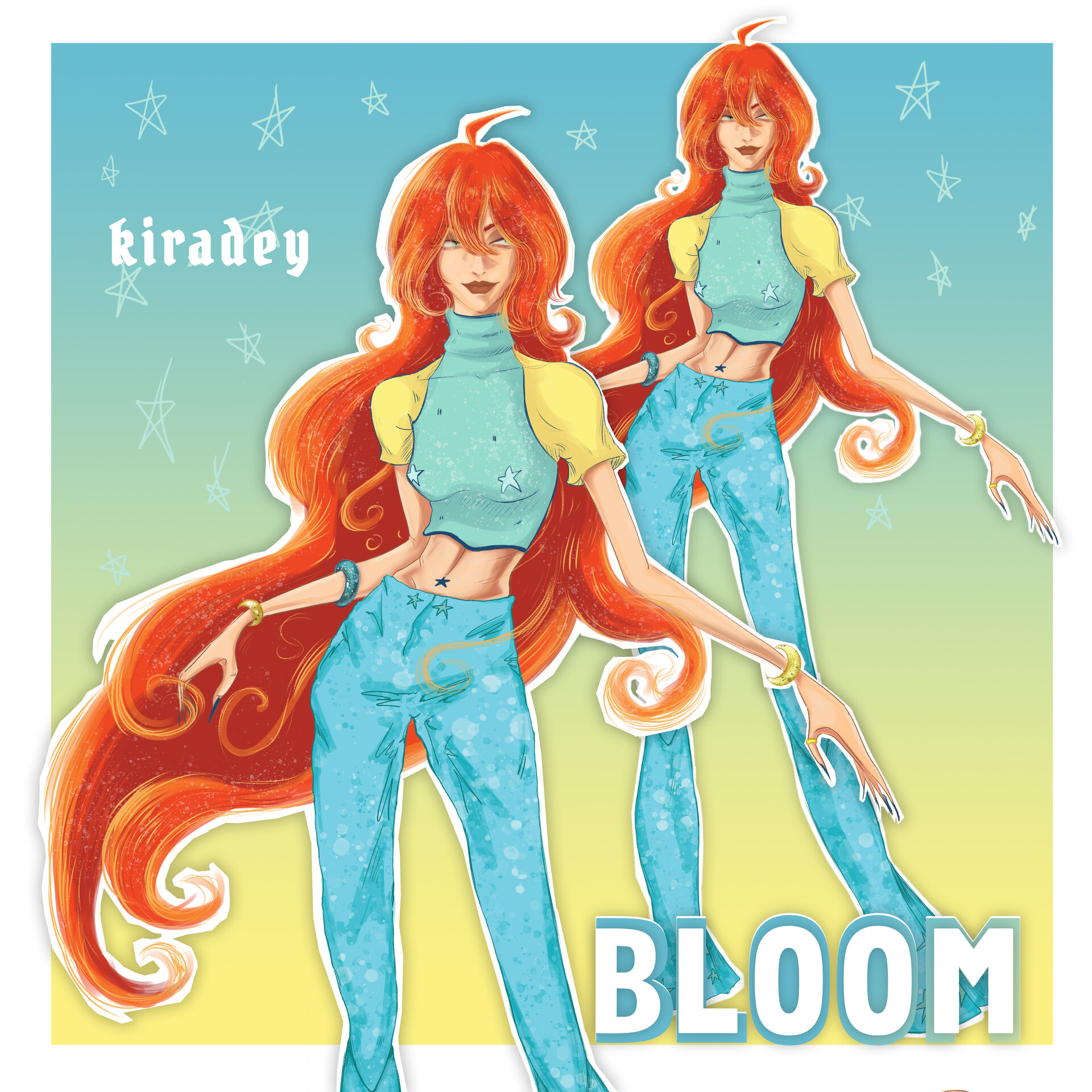 ArtStation - Bloom in my style