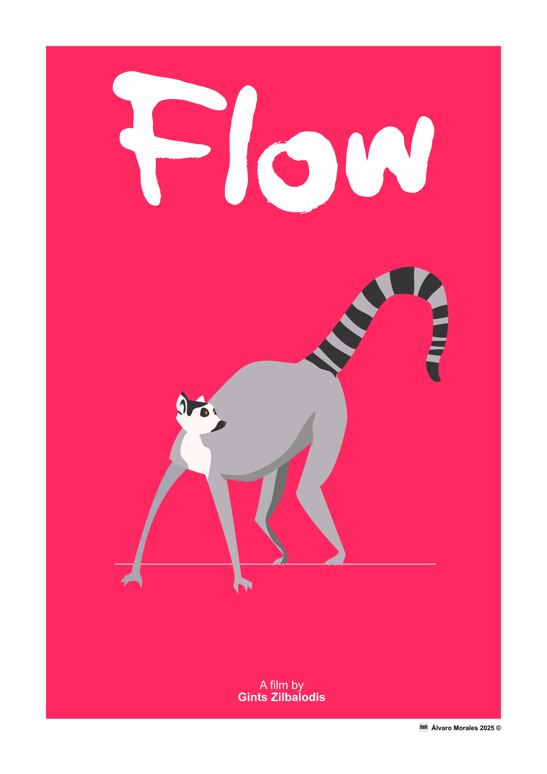 ArtStation - FLOW MOVIE POSTERS - LEMUR (Download link in the description)