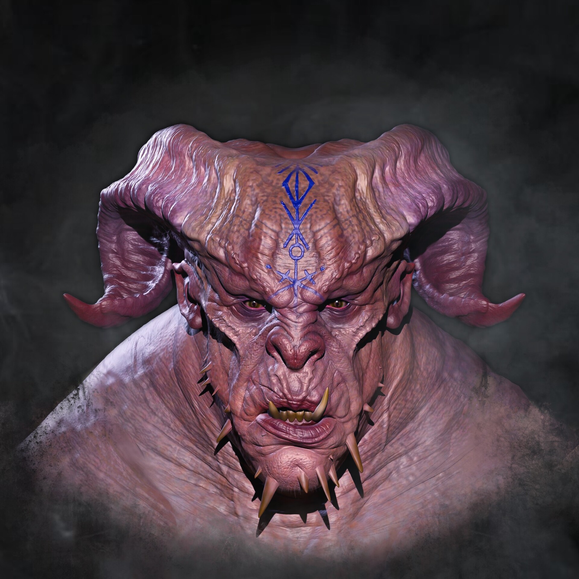 ArtStation - Mystic Demon - Work in Progress