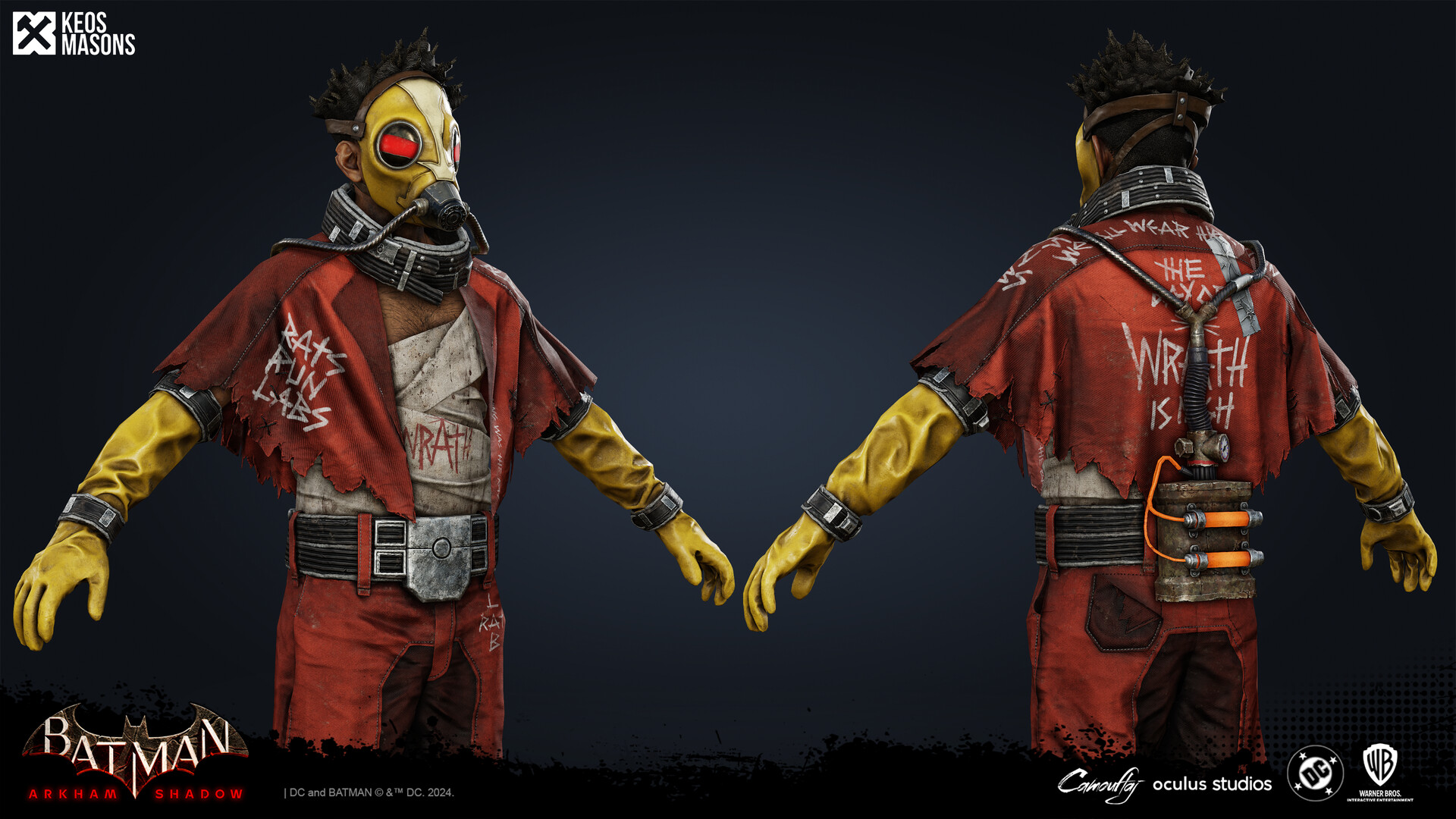 KEOS MASONS - Ratcatcher - Batman Arkham Shadow