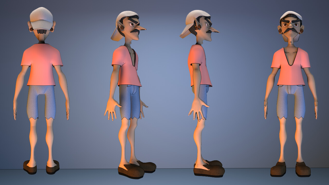 ArtStation - 3d character