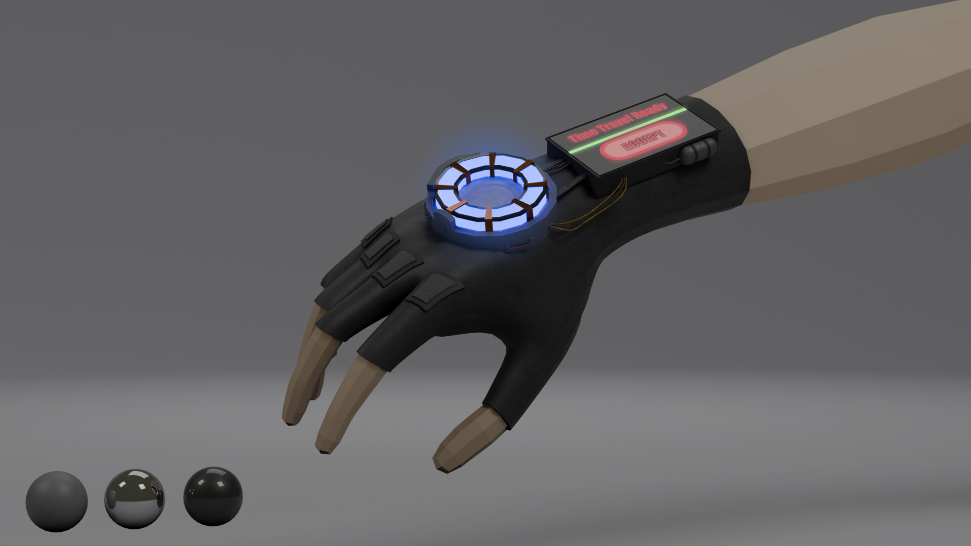 ArtStation - Futuristic Time Travel Watch