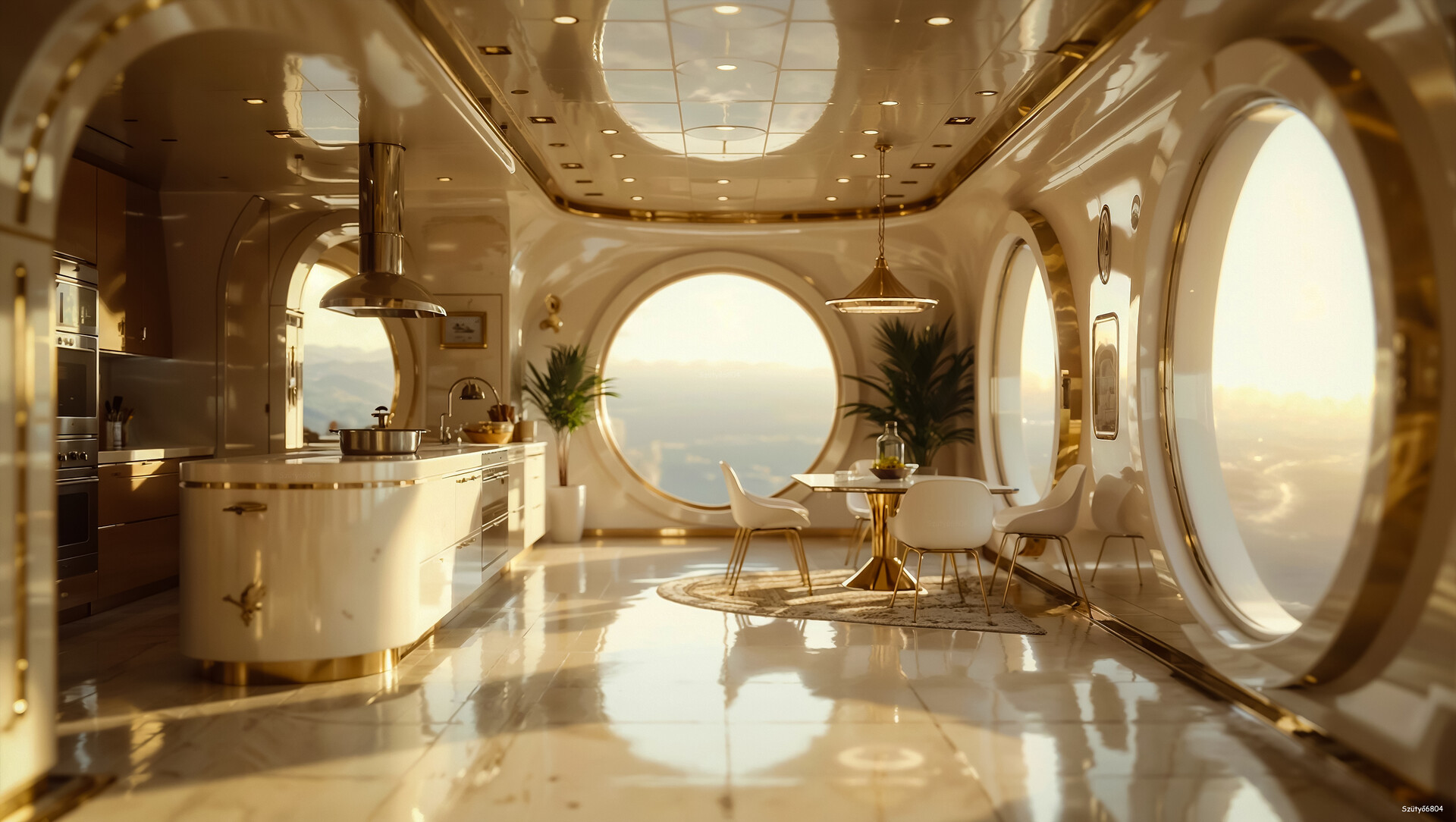 ArtStation - Space station kitchens