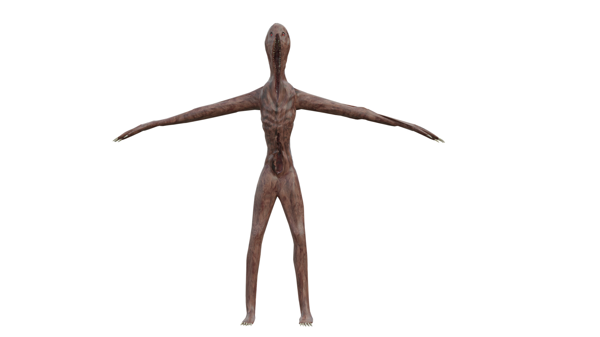ArtStation - Horror Game Character 3D Model – Creepy Monster, Game ...