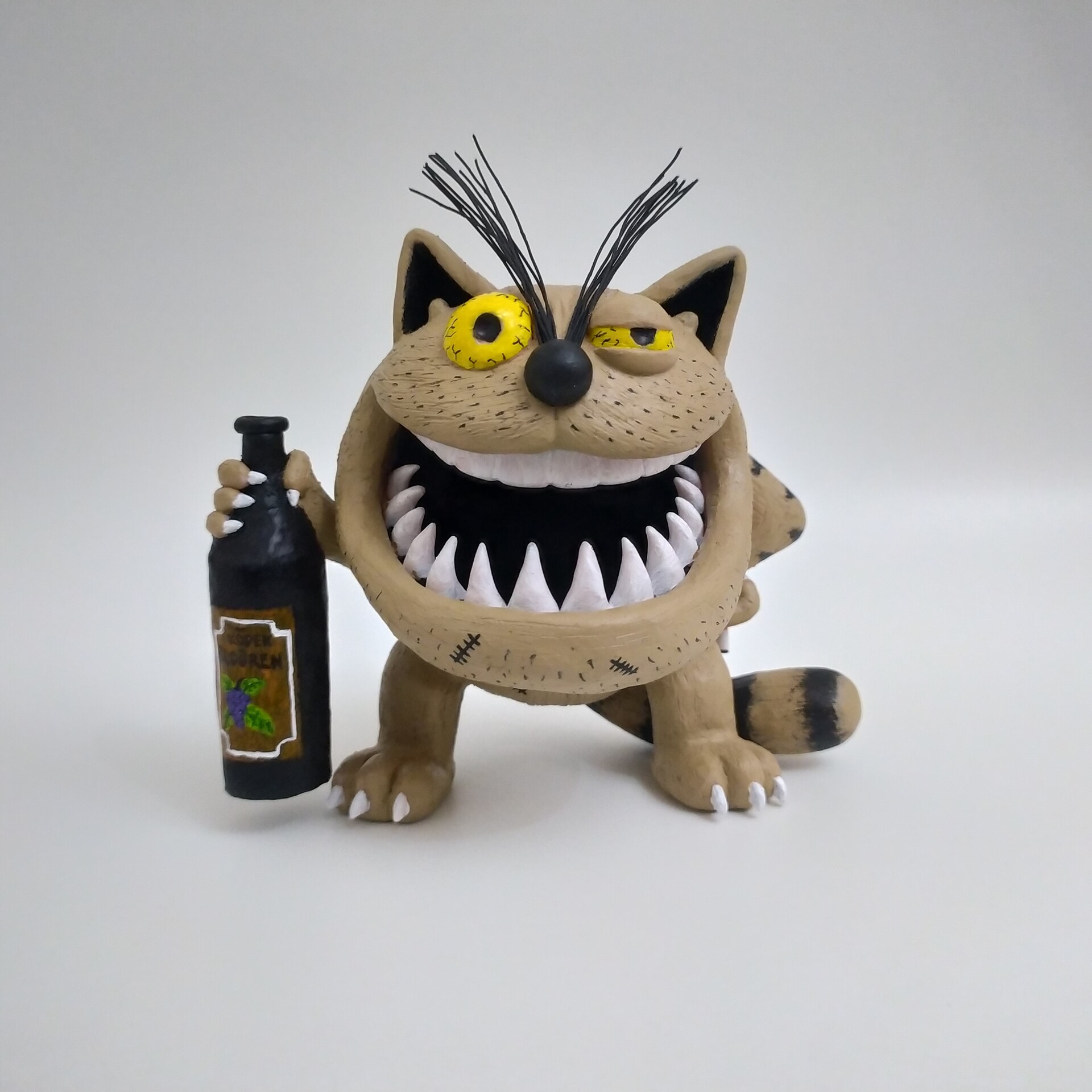 ArtStation - Bad Cat Serafettin Figure