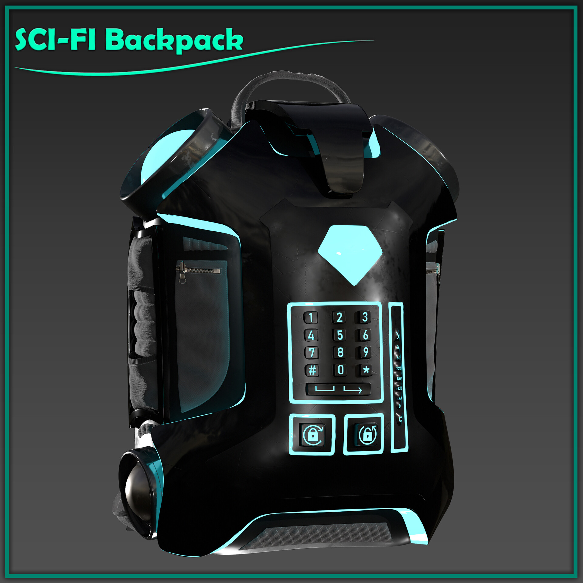 ArtStation - SCI-FI Backpack