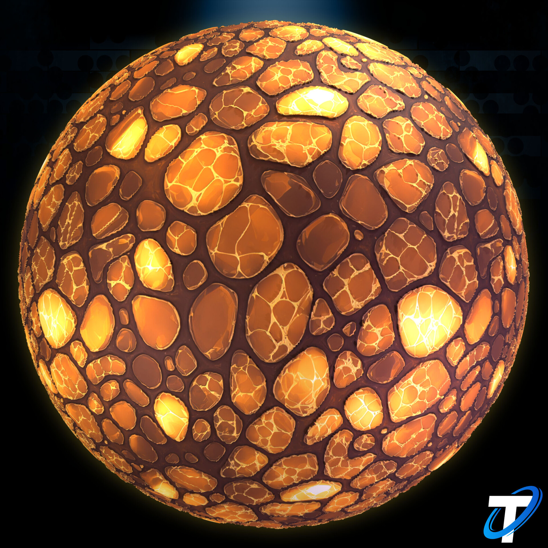 T - World - 50 Stylized Reptile Skin and Scale Materials - SBSAR + PBR ...