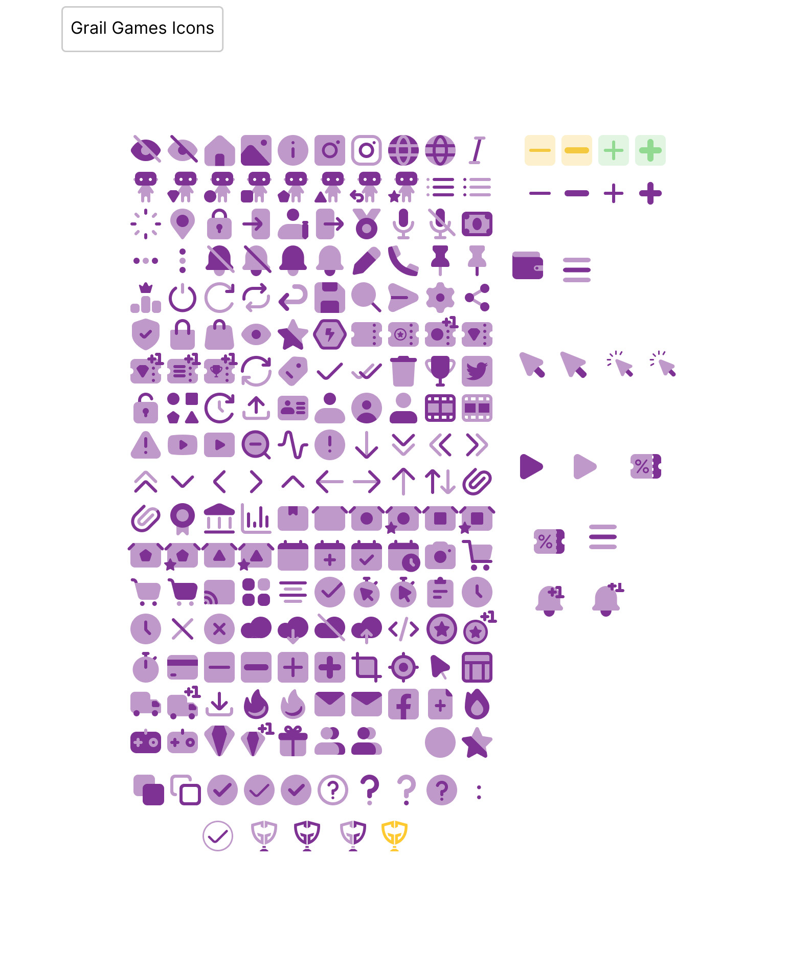 ArtStation - Grail Game Iconography