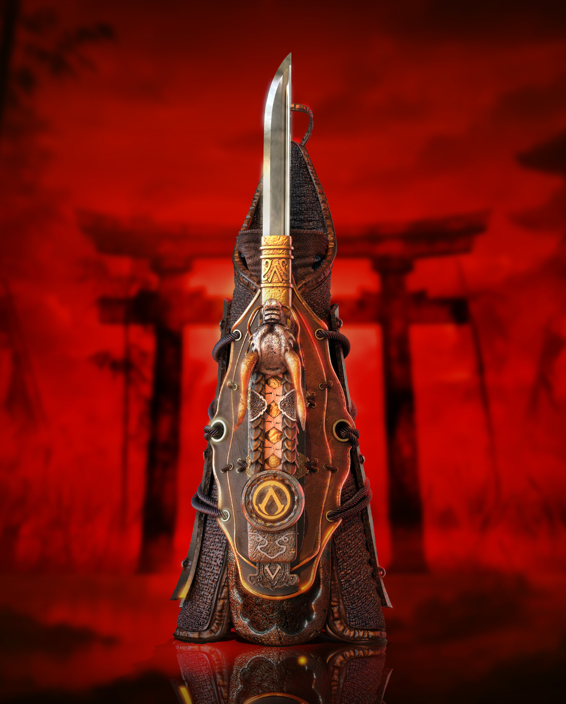 ArtStation - ASSASSIN'S CREED SHADOWS HIDDEN BLADE (FANART)