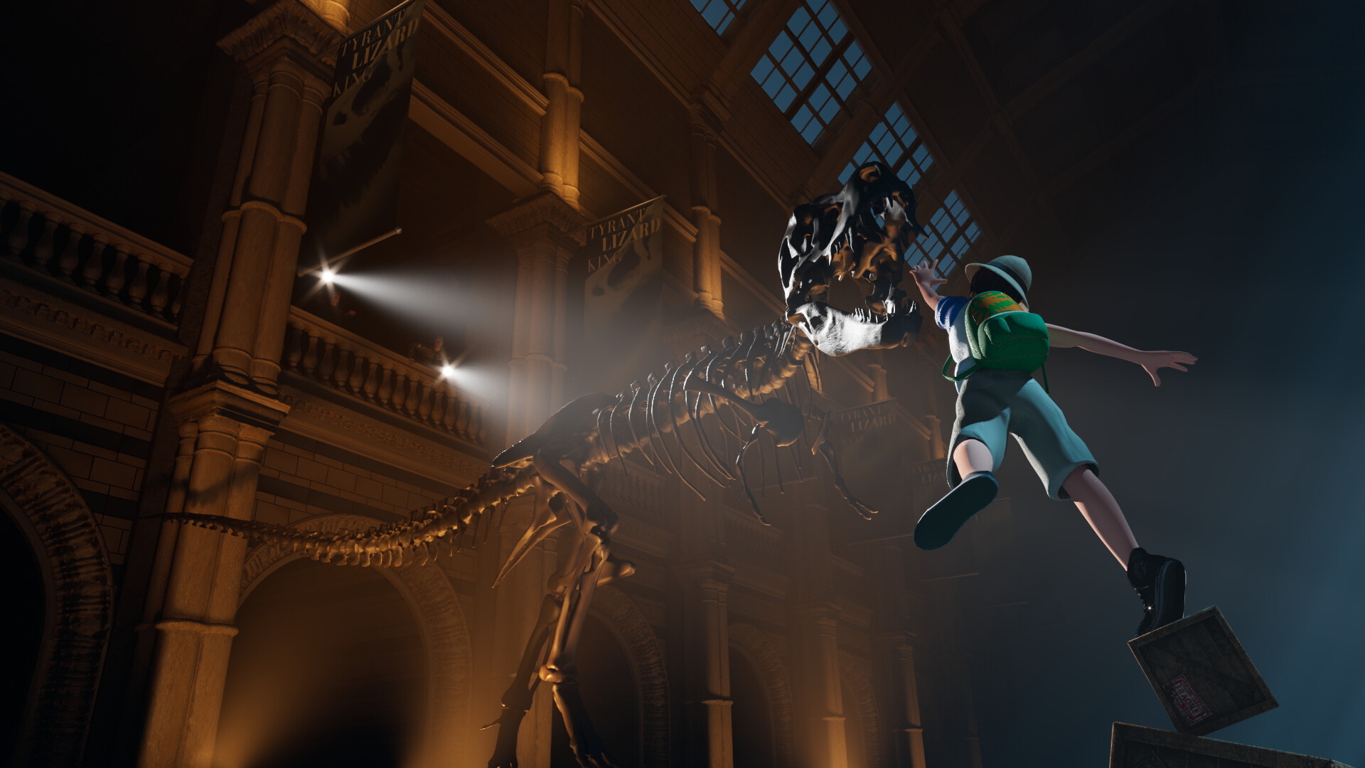 ArtStation - Mischief in the Museum (Lighting Assignment)