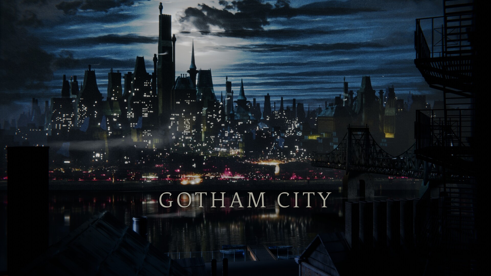 batman background city