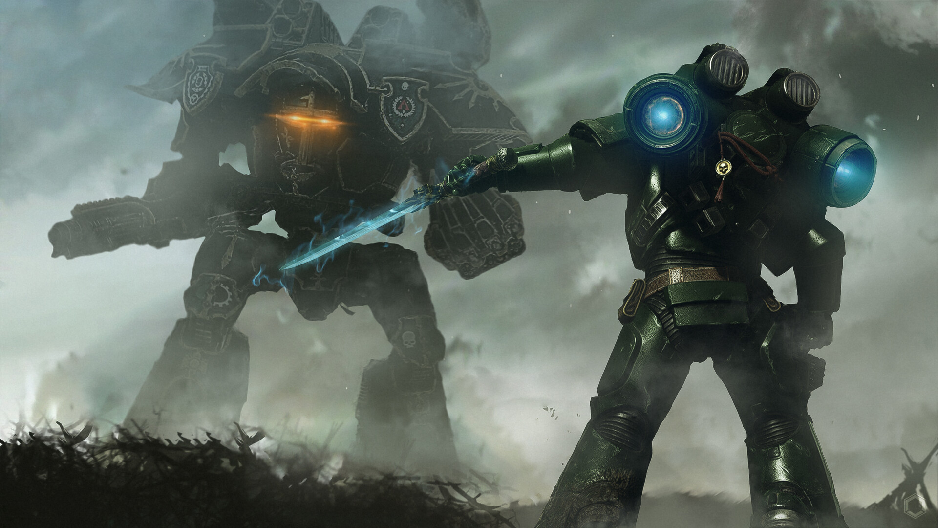 ArtStation - Titans of the mechanicus - 40K