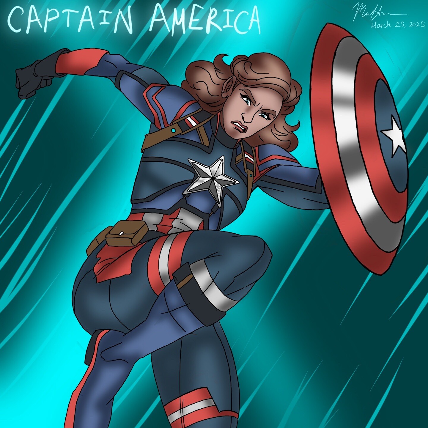 ArtStation - Captain America