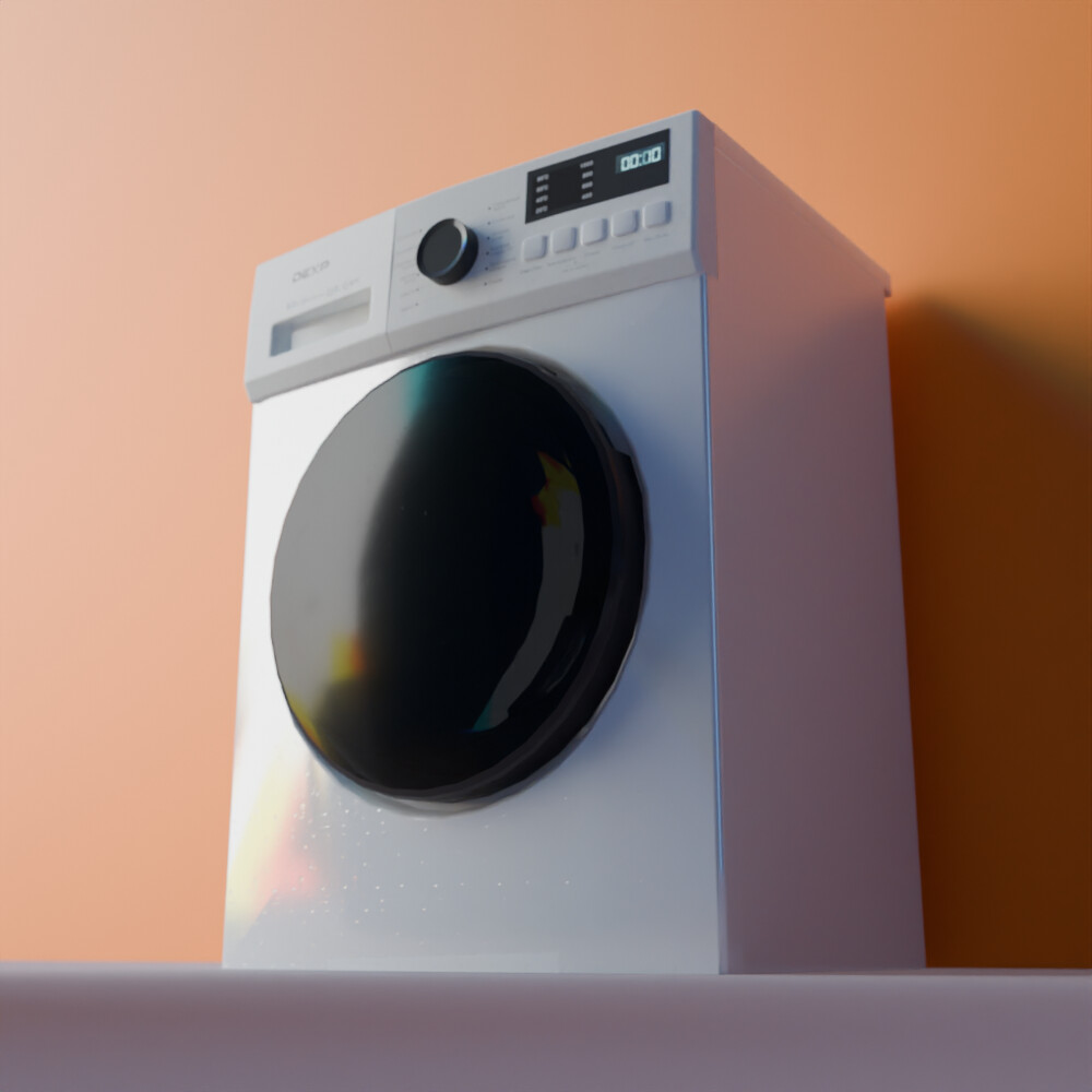 ArtStation - Washing machine.