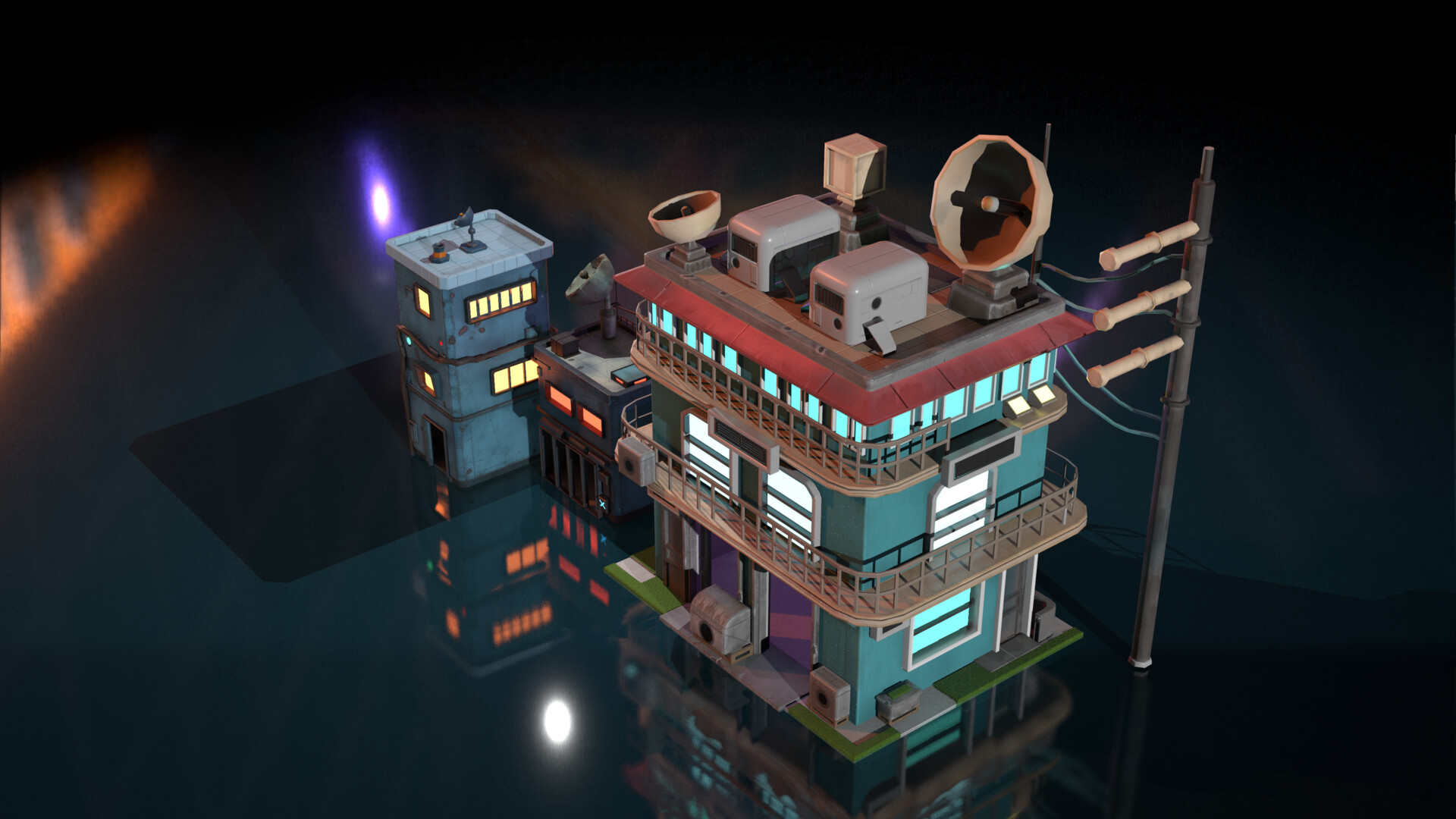 Andrew Belov - Sci-fi stylized environment