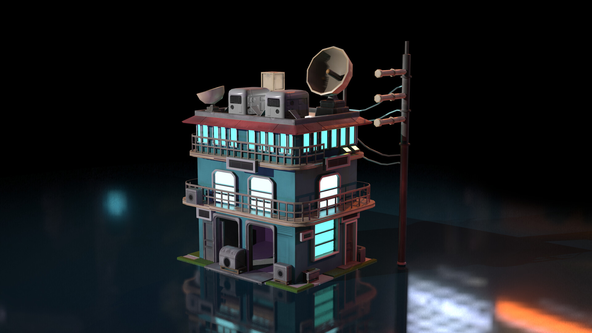 Andrew Belov - Sci-fi stylized environment