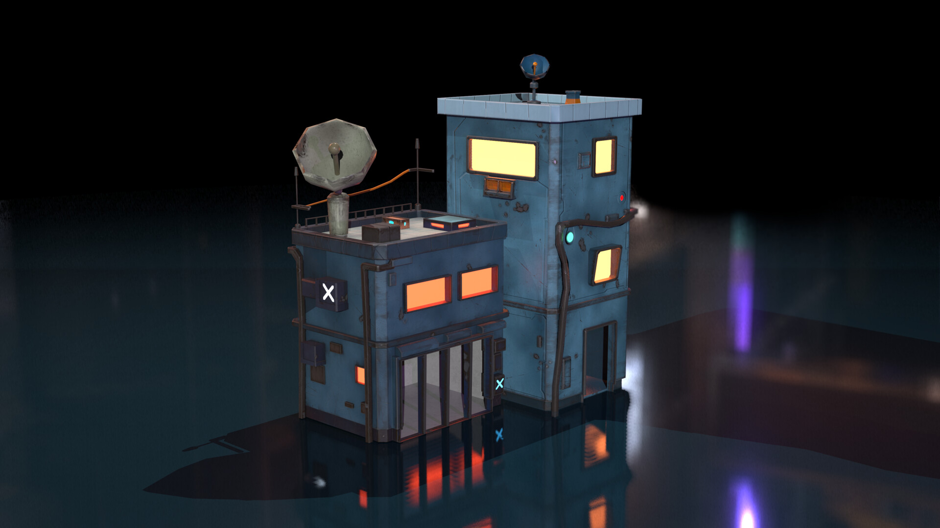 Andrew Belov - Sci-fi stylized environment