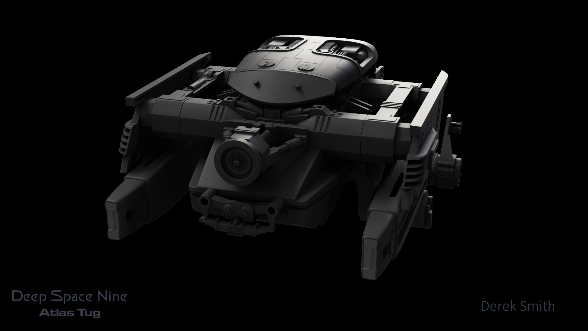 ArtStation - Star Trek Deep Space Nine - Starfleet Atlas Tug