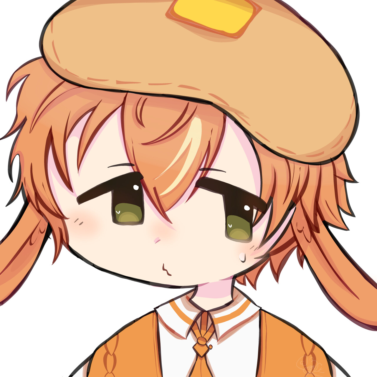 ArtStation - bunny pancake Akito!! (commissioned by my friend)