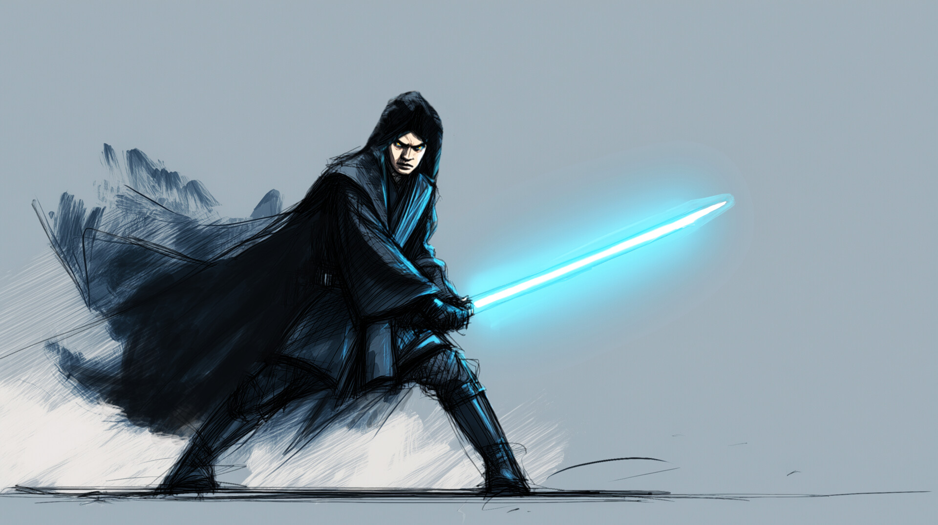 anakin skywalker art reference