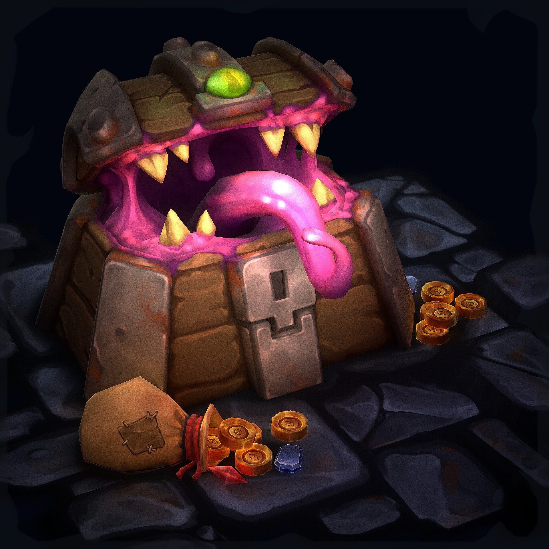 ArtStation - Mimic Chest