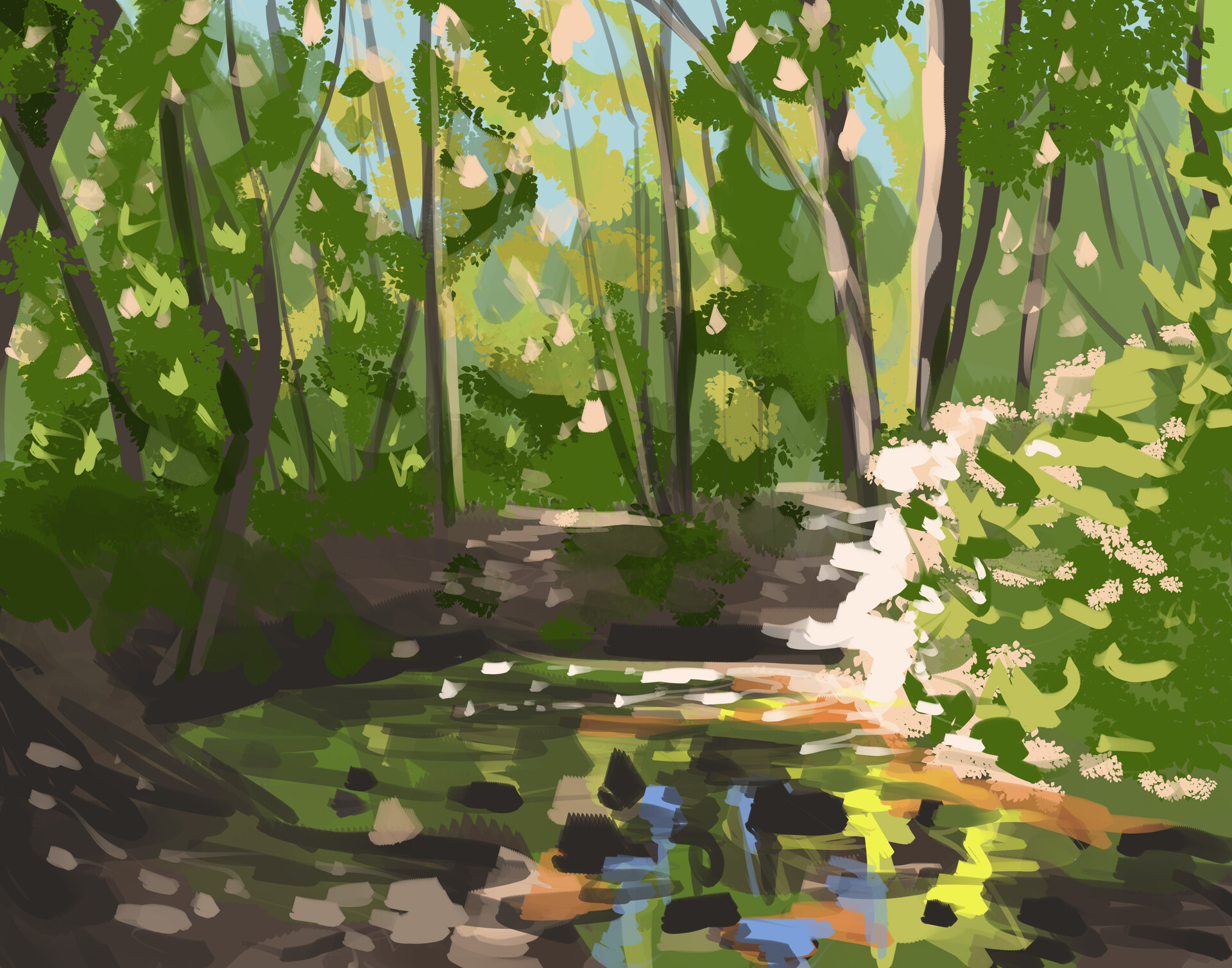 ArtStation - Background studies