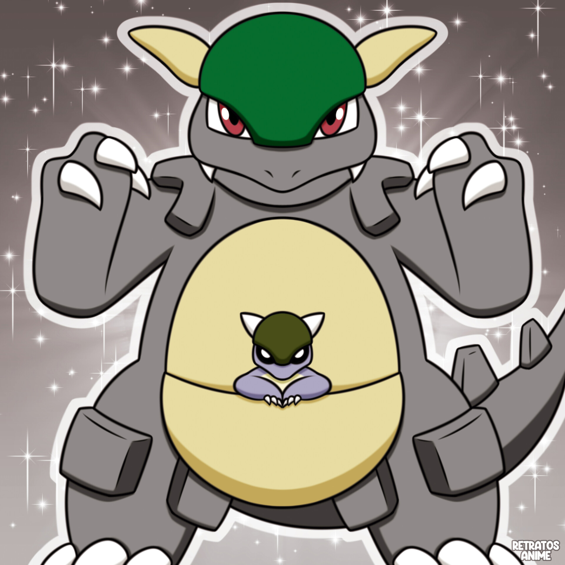 kangaskhan shiny
