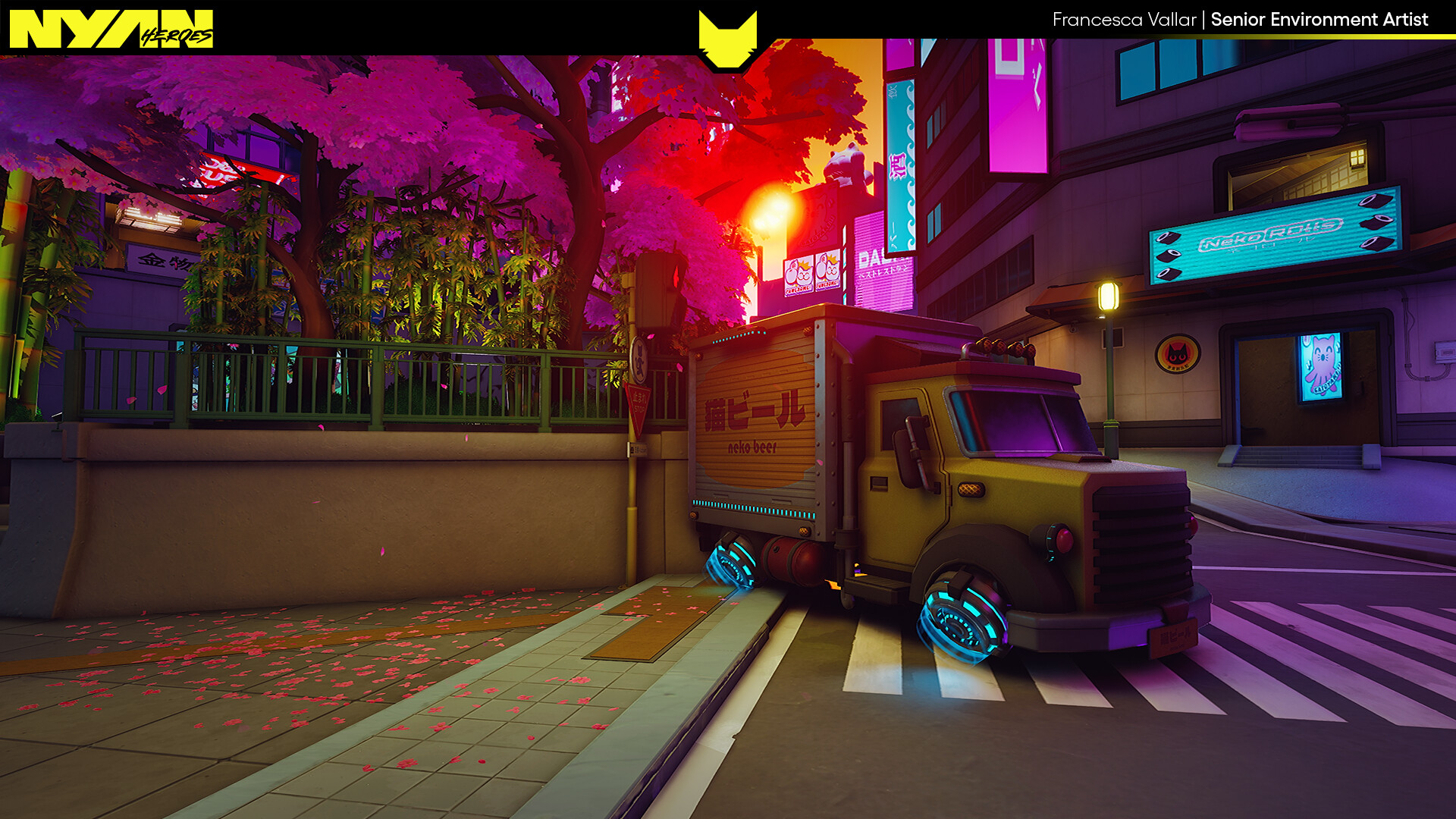 Cheka Vallar - Nyan Heroes | Tokyo | Truck Vehicle