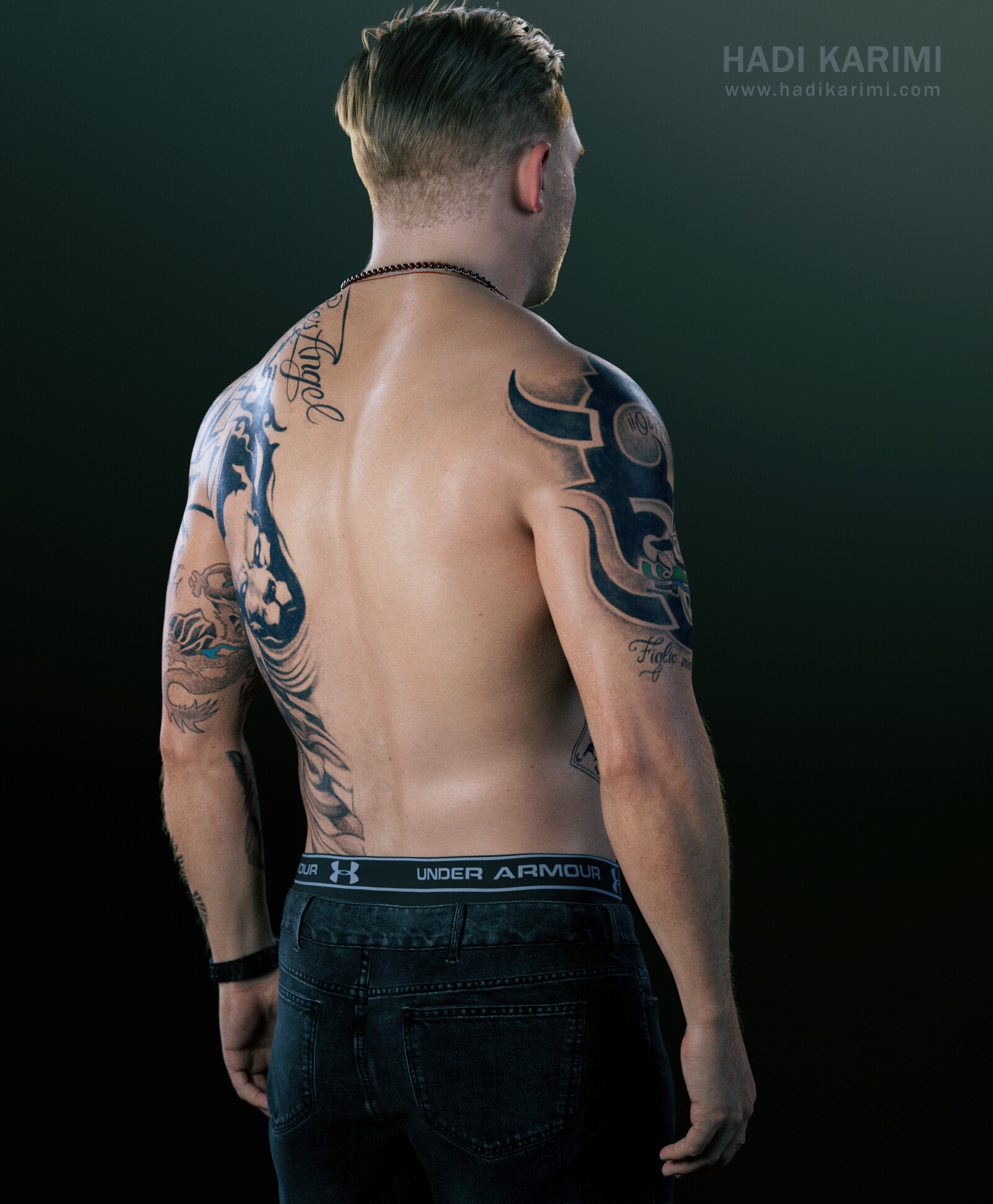 Tom Hardy Back Muscles