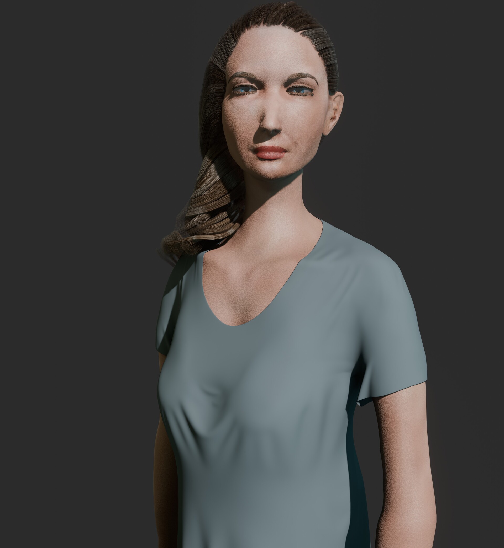 ArtStation - Violet portrait