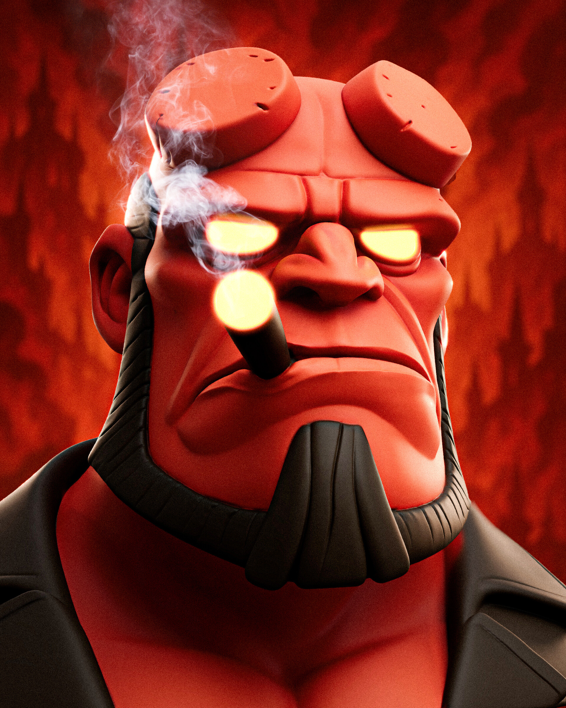 ArtStation - Hellboy