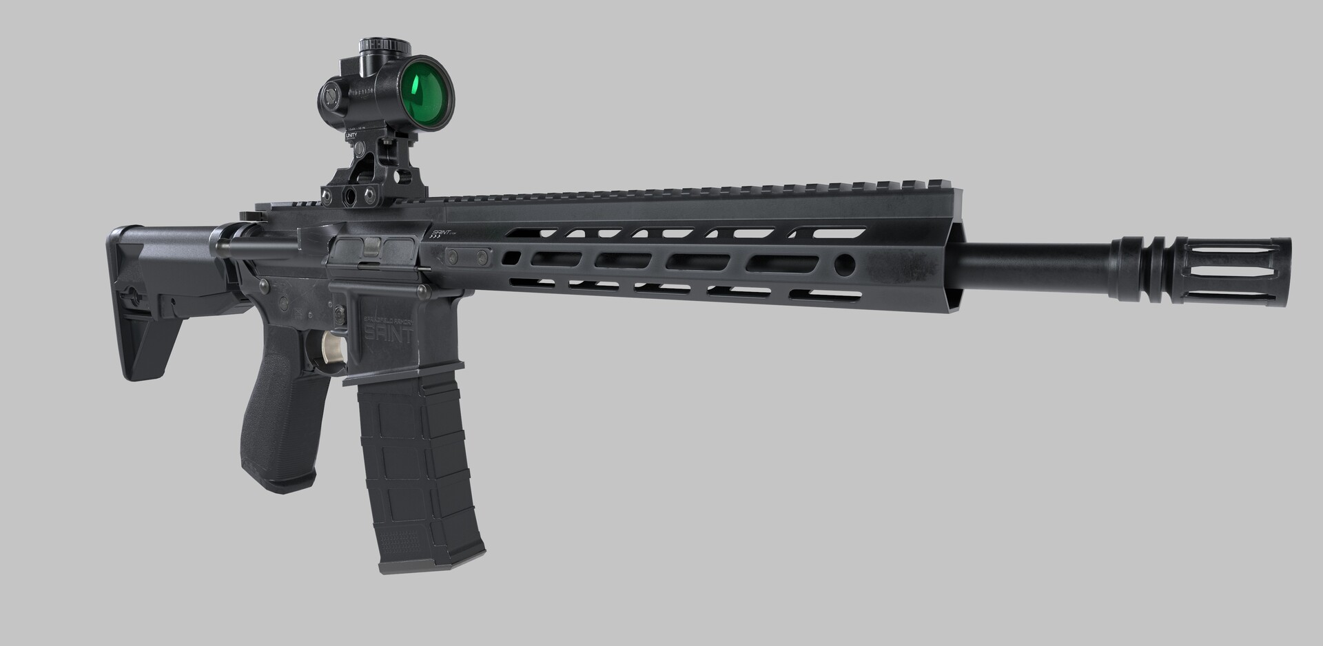 ArtStation - AR-15 game ready asset