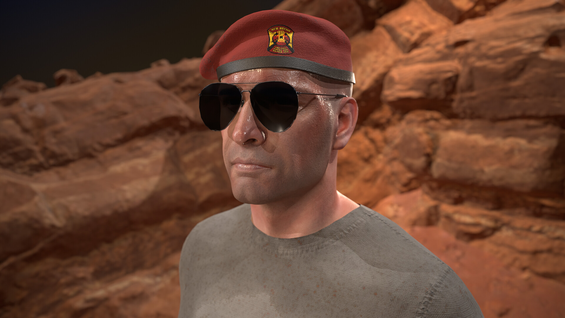 Horacio Bargiela - Craig Boone, Fallout New Vegas Fanart