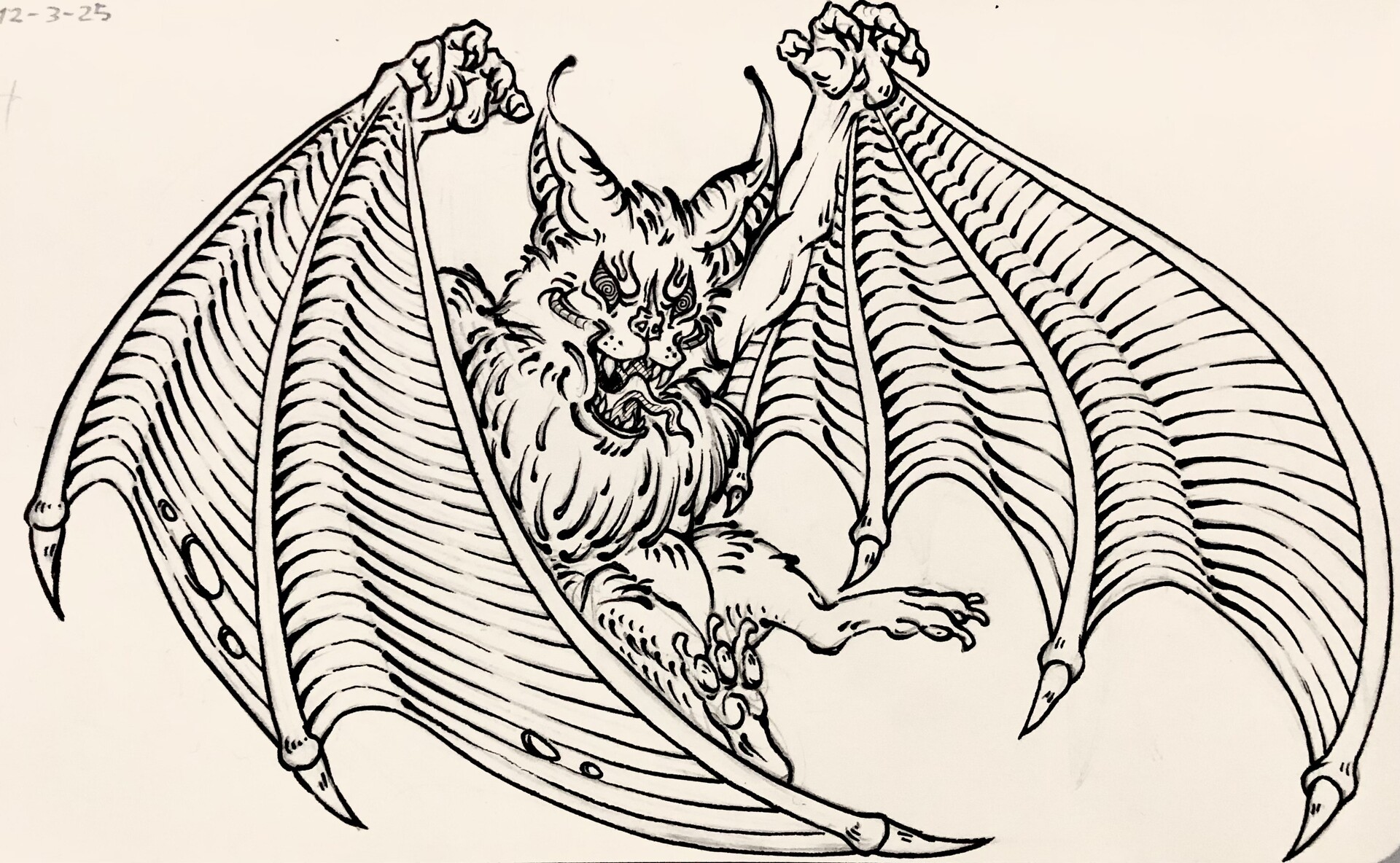 vampire bat tattoos