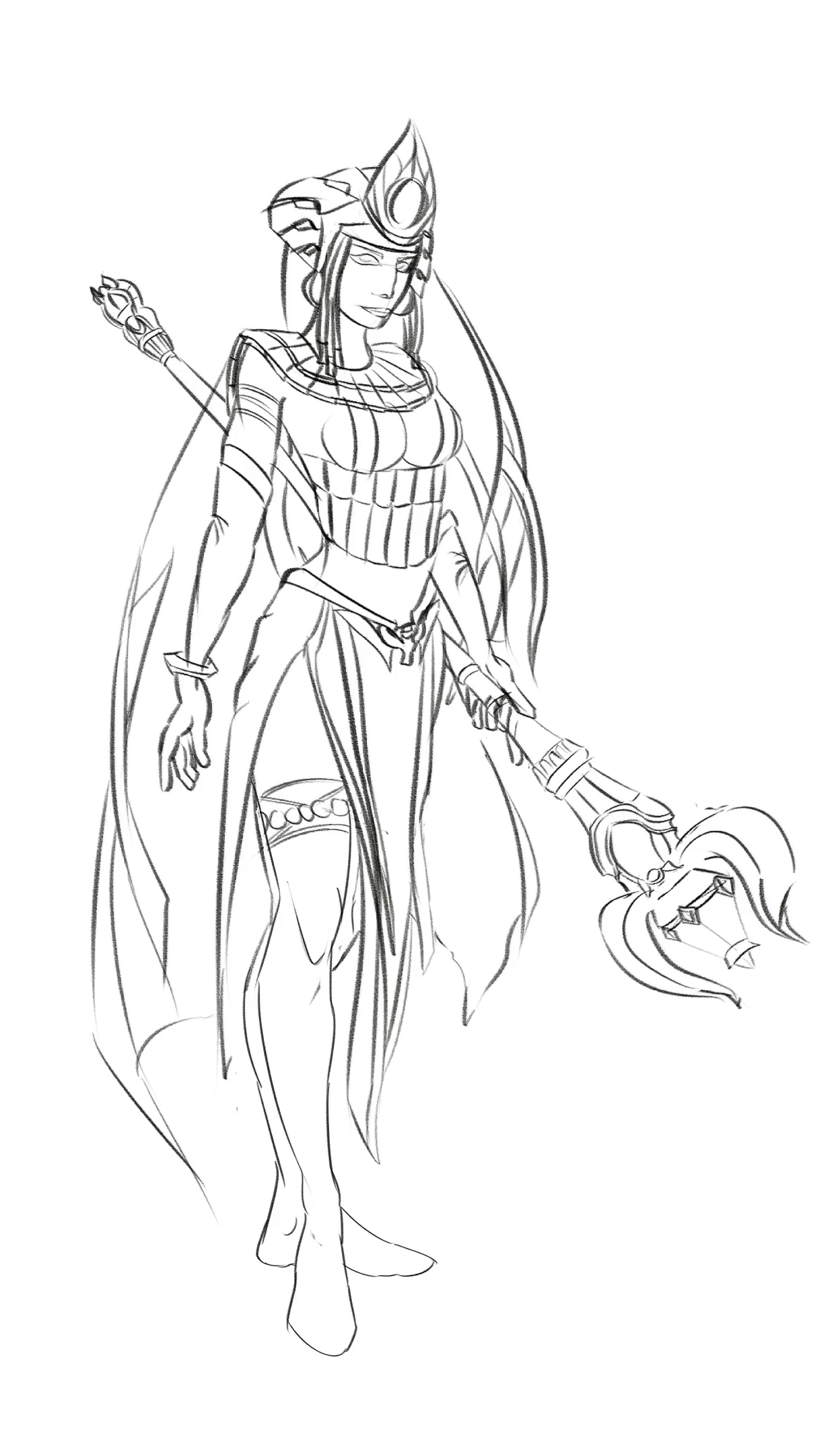 cleopatra coloring sheet