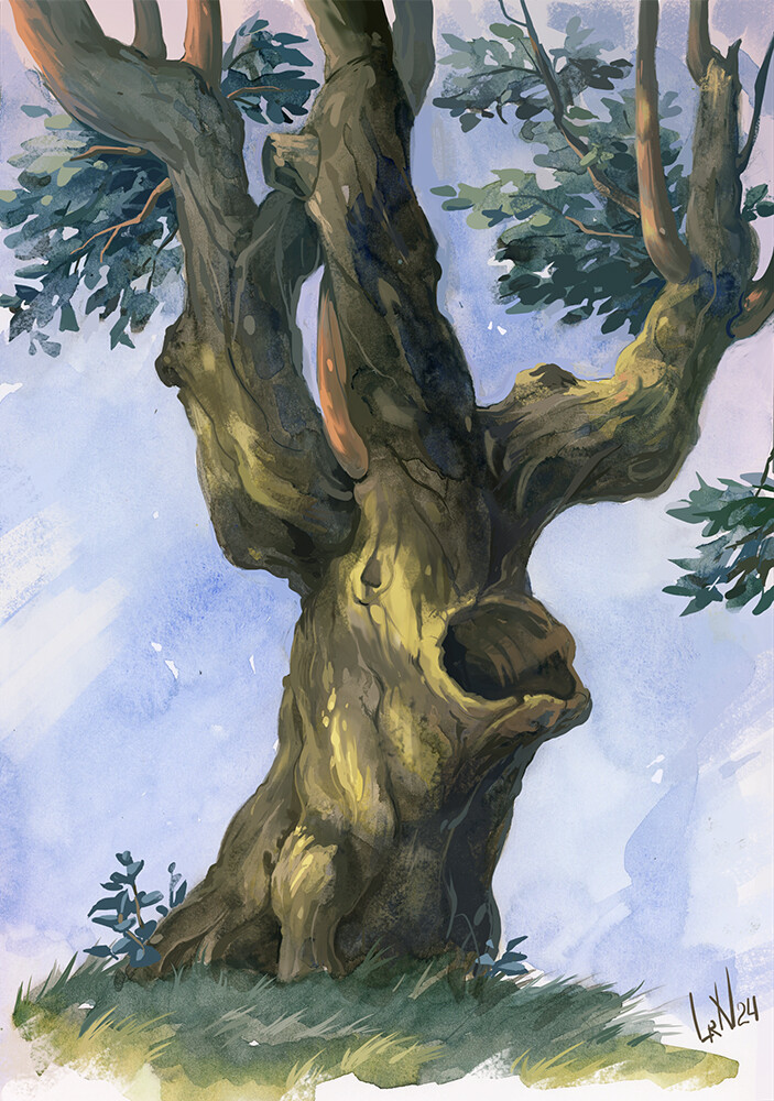 ArtStation - Camphor trees