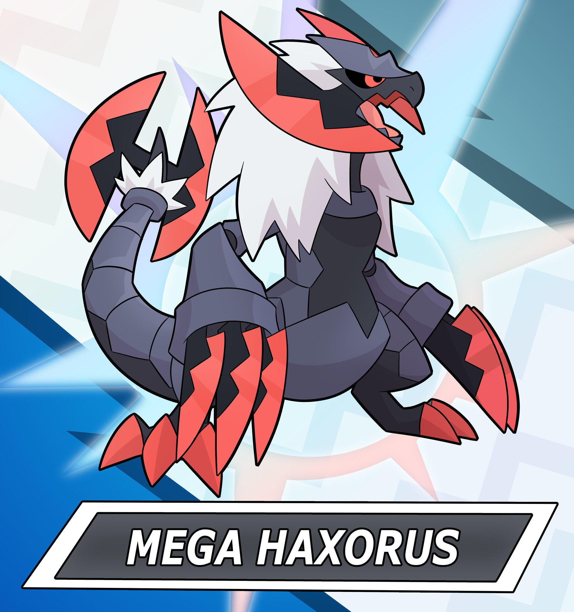 mega haxorus concept