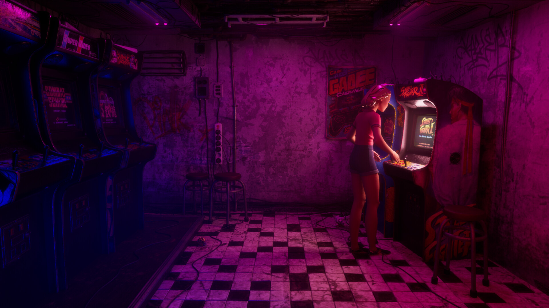 ArtStation - Arcade Scene
