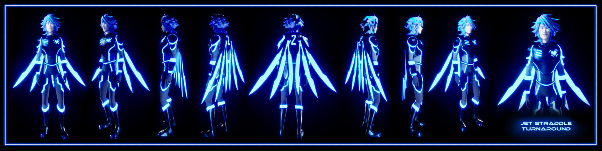 ArtStation - Jet character 3D model