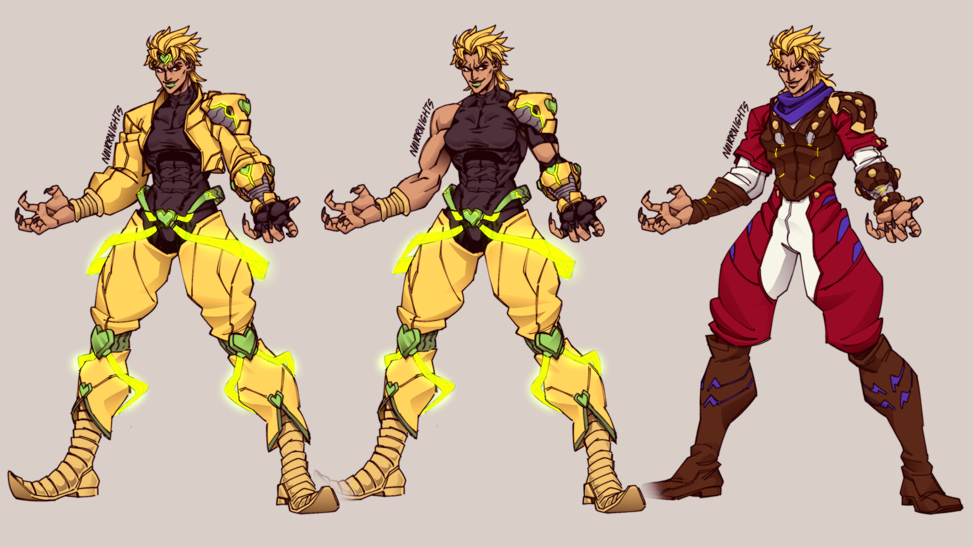ArtStation - Junkerqueen Dio Brando skin