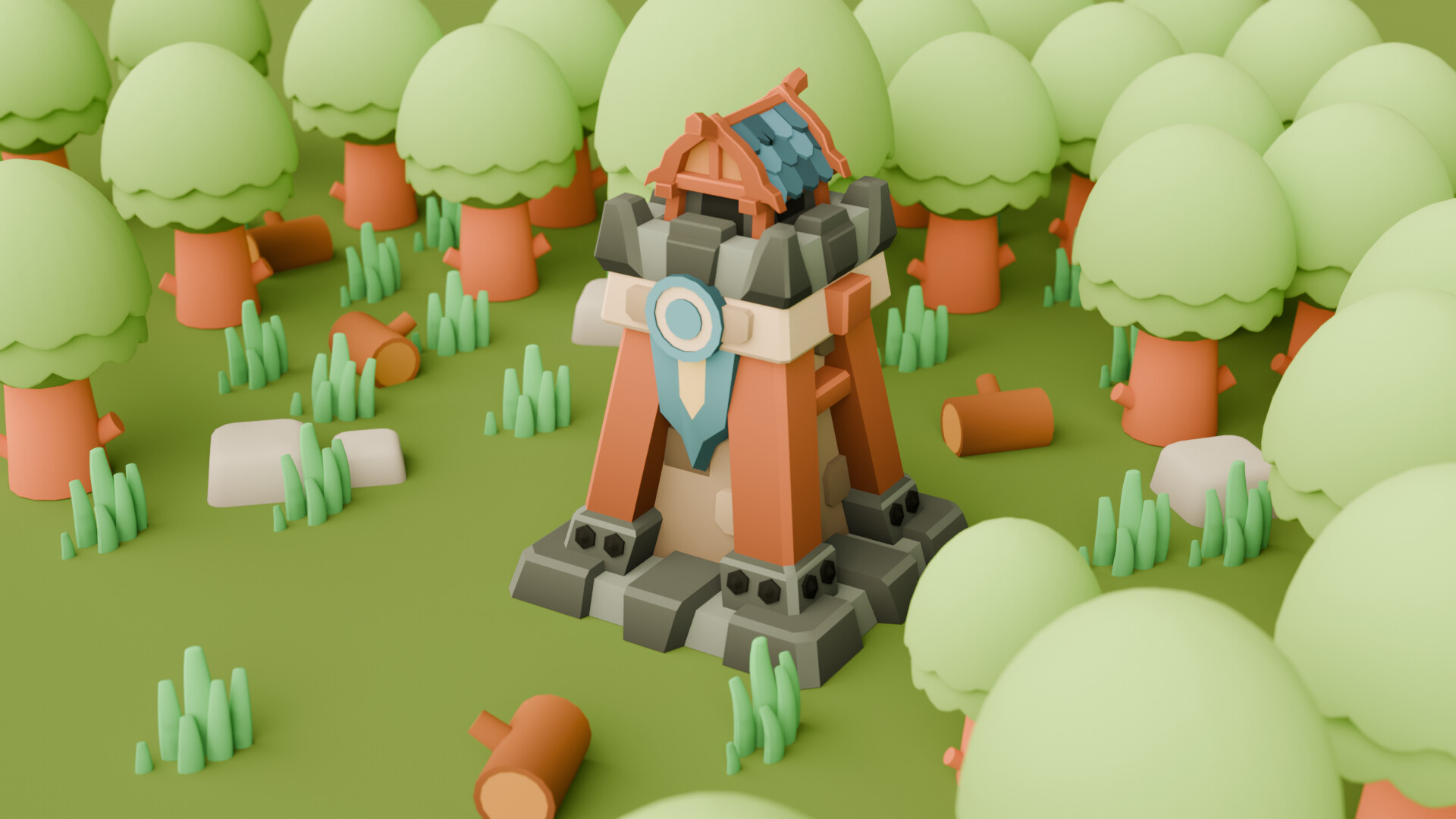 ArtStation - Archer Towers