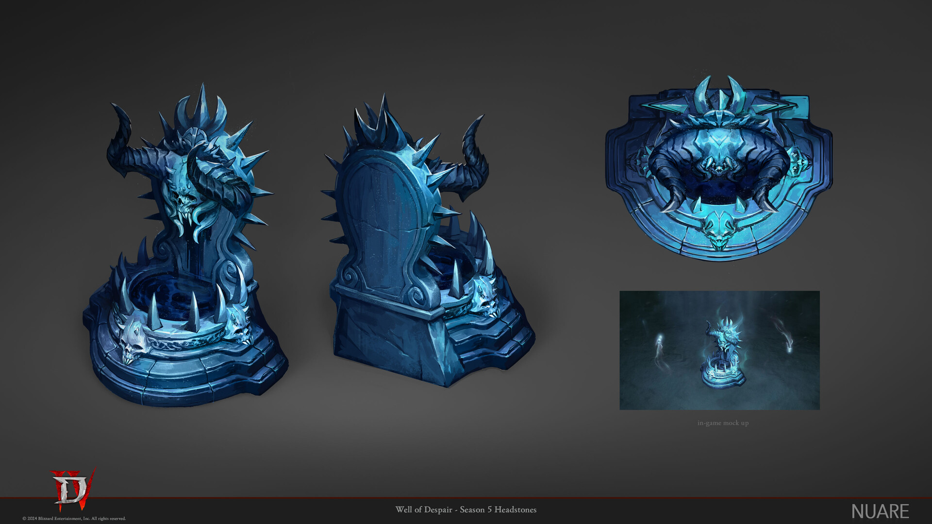 NUARE - Diablo IV - Headstones