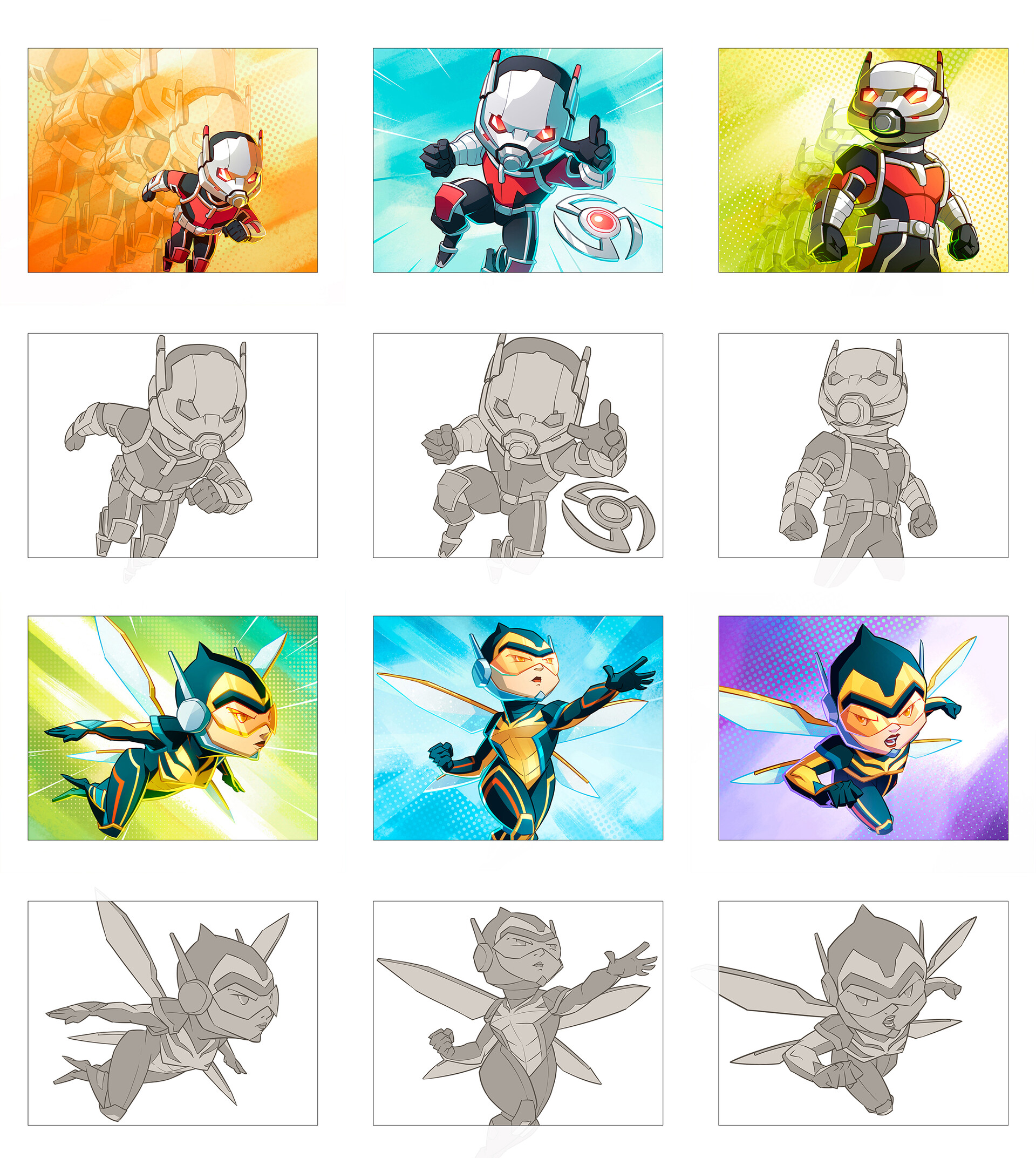 Saeed Jalabi - Marvel United - Characters and Cards